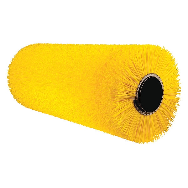 Tennant Floor Machine Brush, 24 in Dia, Yellow 761126 | Zoro