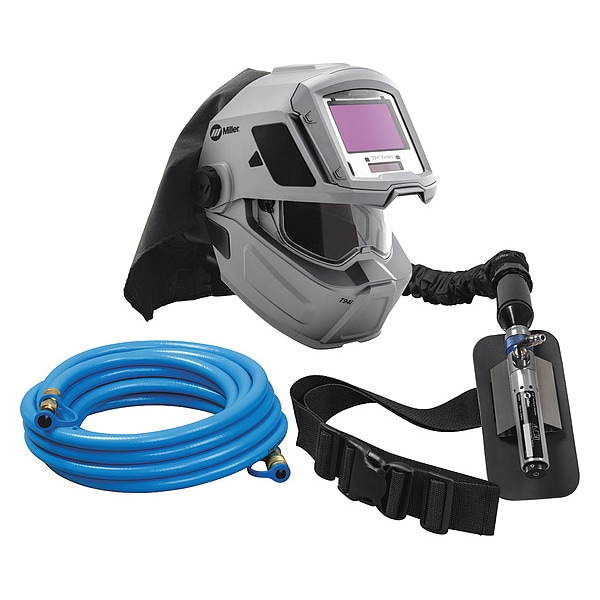 Miller Electric Half Mask Respirator, Universal, 61 psi, Couplers ...