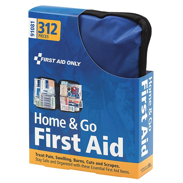 First Aid Only First Aid Kit Plastic, 50 Person 91081 | Zoro