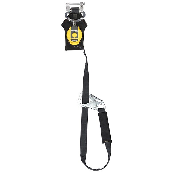 Honeywell Miller Self Retracting Lifeline, 9 ft., Black/Yellow MFLAFT-1 ...