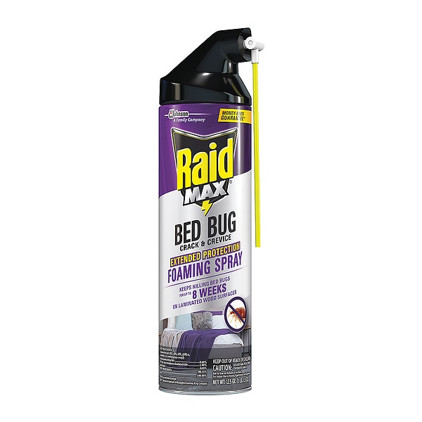 Raid Bed Bug Killer, 17.5 oz, Spray Can, PK6 305739 | Zoro