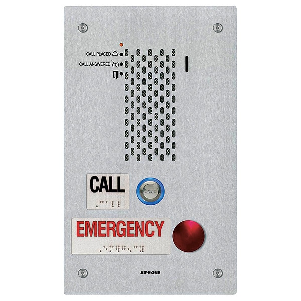Aiphone Call Entrance Station, 11-11/16" H IX-SSA-2RA | Zoro