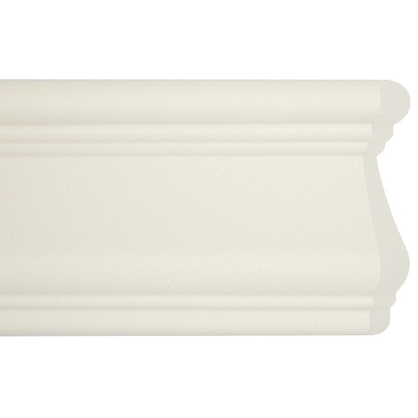 Acrovyn Accent Rail, Mission White, PETG, 9.5 ft L FR451933N | Zoro