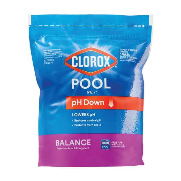 CLOROX POOL & SPA pH Adjuster,Granular,5 lb. Size (12105CLX) | Zoro