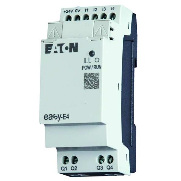 Eaton I/O Module, 4 Inputs, 2 Outputs EASY-E4-DC-6AE1 | Zoro Eaton I/O Module, 4 Inputs, 2 Outputs EASY-E4-DC-6AE1 | Zoro