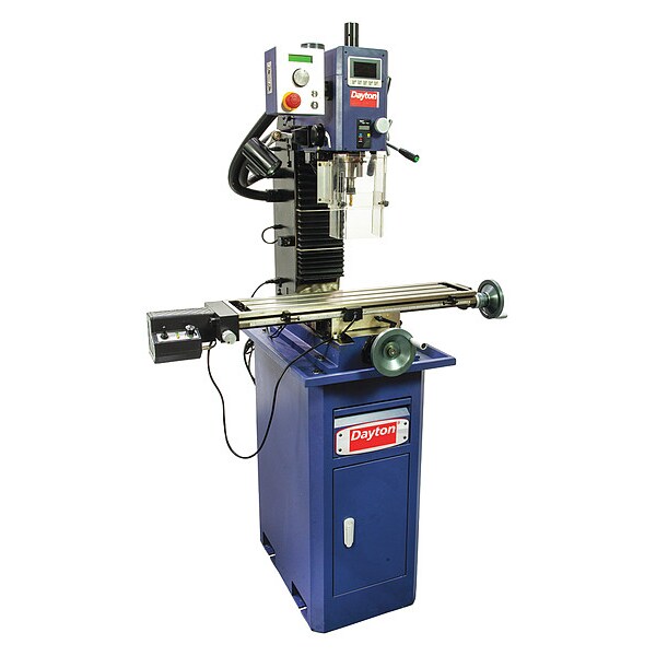 Dayton Mill Drill Machine, 115V, 1720 rpm, Corded 55VC63 | Zoro