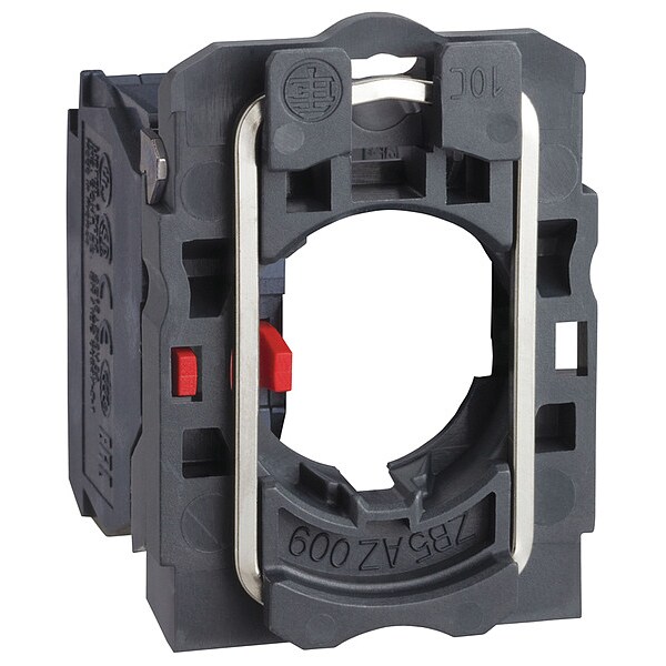 Schneider Electric Contact Block, Black, 1NC, 22 mm, ZB5 ZB5AZ102TQ | Zoro