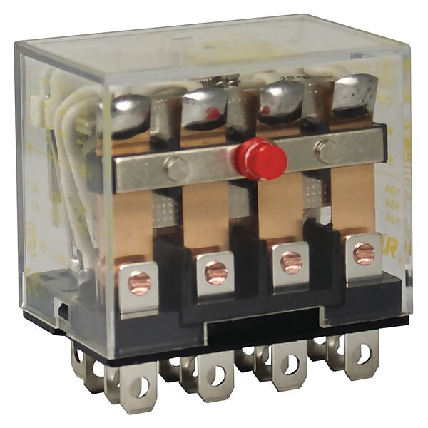 Square D Relay, 24V AC Coil Volts, 4PDT 8501RS44P14V14 | Zoro
