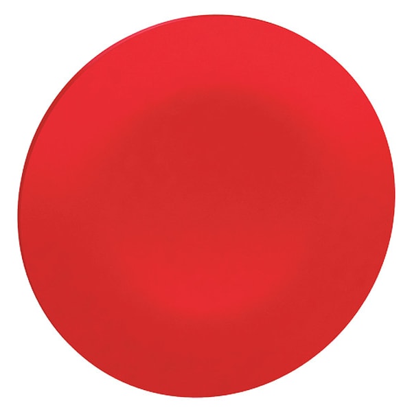 Schneider Electric Push Button Head, 22mm, Red ZBA74 | Zoro