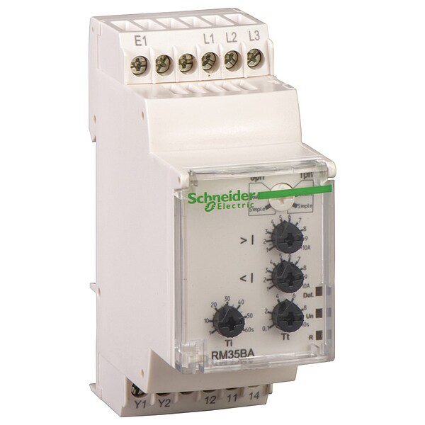 Schneider Electric Phase Monitor Relay, 12 Pins, 194-528VAC ...