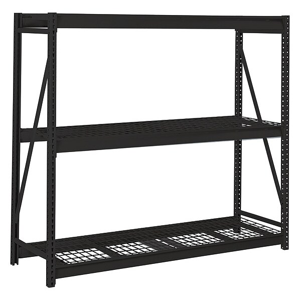 Lyon Starter Bulk Storage Rack, 24 in D, 96 in W KK67515SW | Zoro