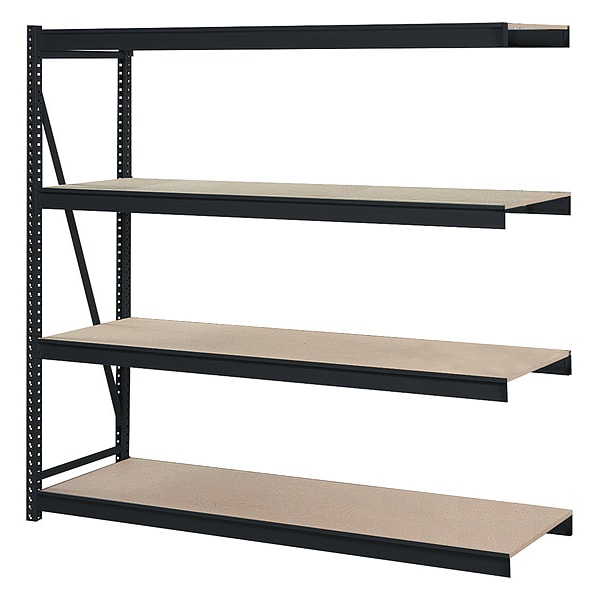 Lyon Add-On Bulk Storage Rack, 24 in D, 48 in W KK67135P | Zoro