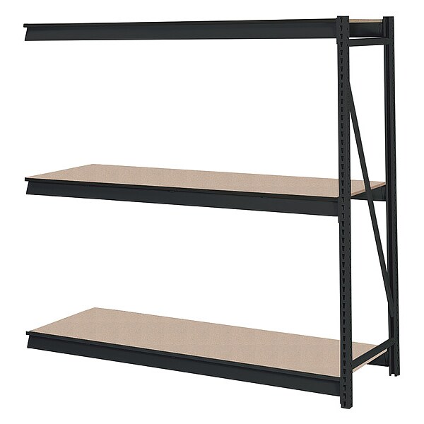 Lyon Add-On Bulk Storage Rack, 24 in D, 48 in W KK67113P | Zoro