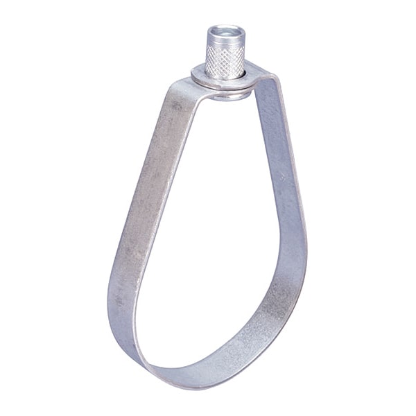 Nvent Caddy SwivelLoop Hanger, 2 1/2"Pipe, 3"H, Steel 100T0250EG | Zoro