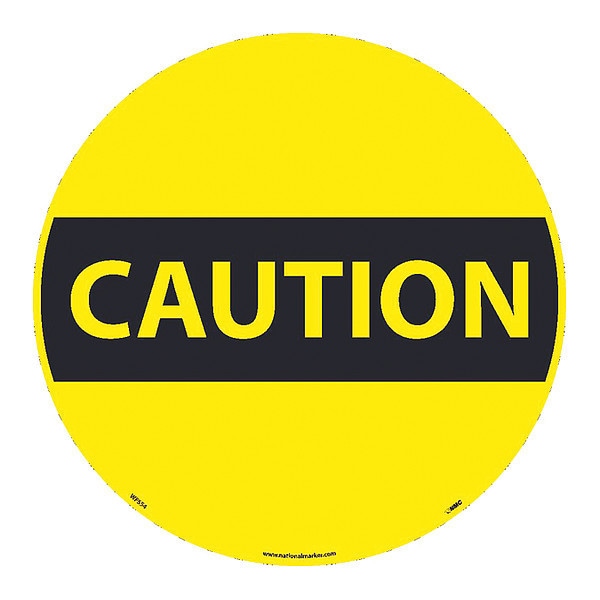 Nmc Caution Walk On Sign WFS54 | Zoro
