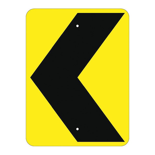 Nmc Chevron Traffic Arrow Sign, TM162K TM162K | Zoro