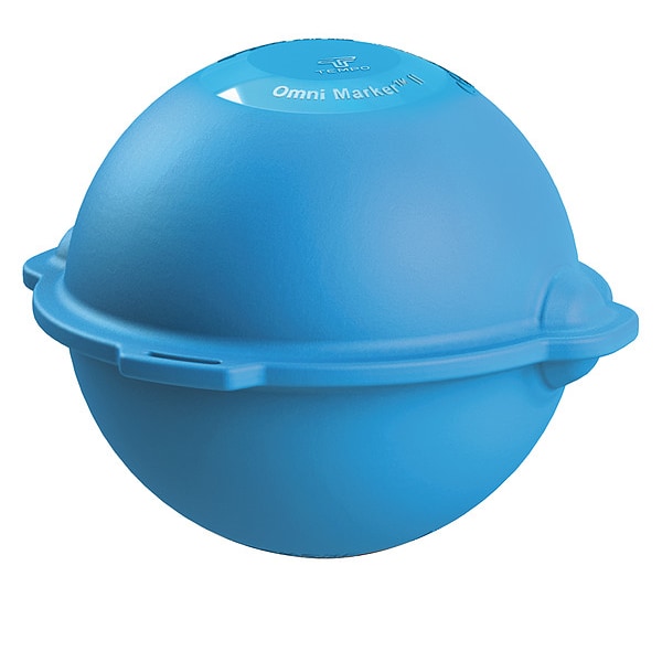 Tempo Communications Marker Ball, Polyethylene, Blue OM-08 | Zoro