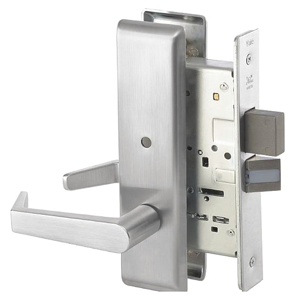 Assa Abloy Accentra Mortise Lockset, Mechanical, Privacy 8802FL AUCN ...