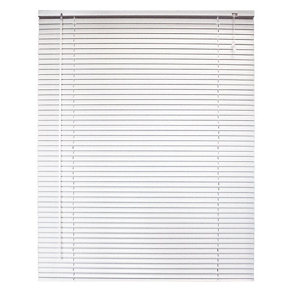 Keystone Fabrics Window Blinds, Aluminum, White 3AL.34.48 | Zoro