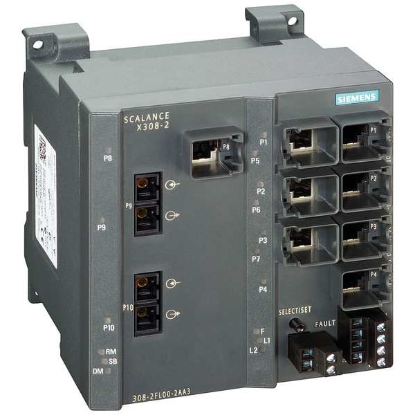 Scalance SCALANCE X308-2, managed plus IE switch, 6GK53082FL102AA3 | Zoro