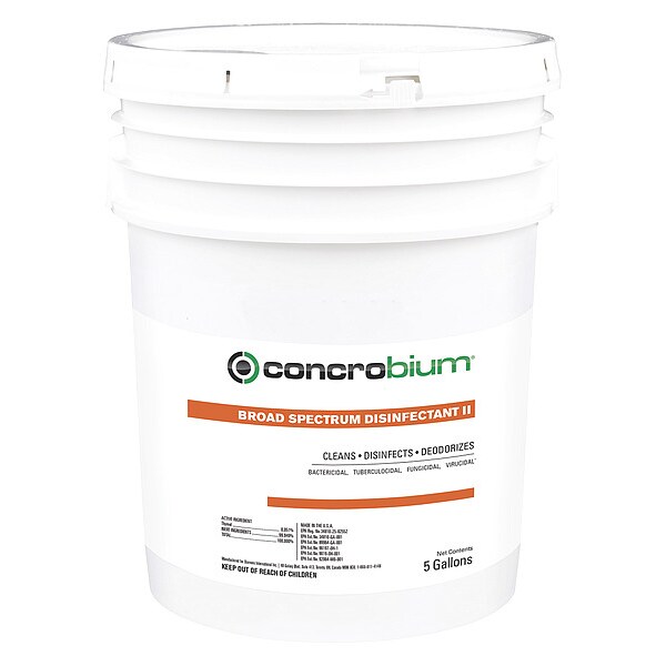 Concrobium Disinfectant, Bucket, Citrus 364107 | Zoro