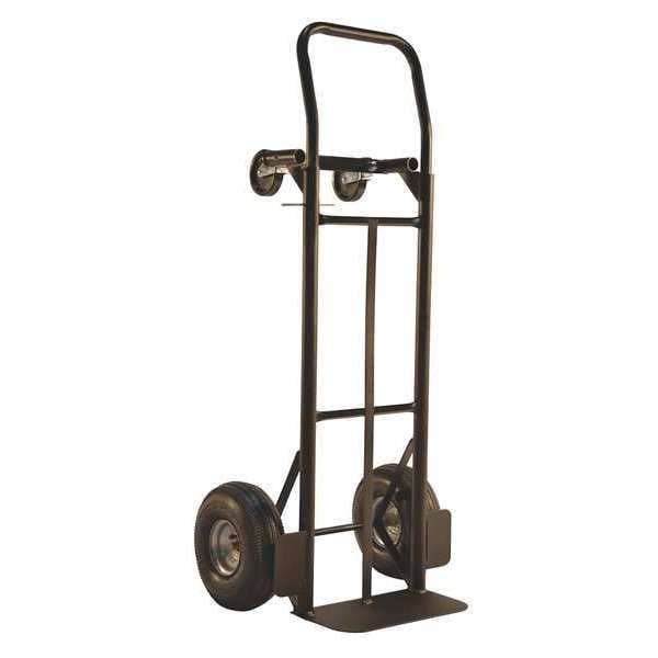 Milwaukee Hand Trucks Convertible Truck, with 10", Pneumtc Tires ...
