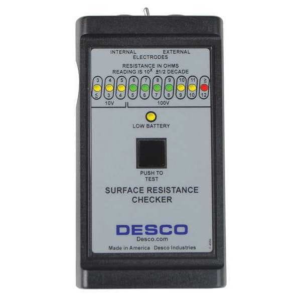 Desco Surface Resistance Checker 19640 | Zoro