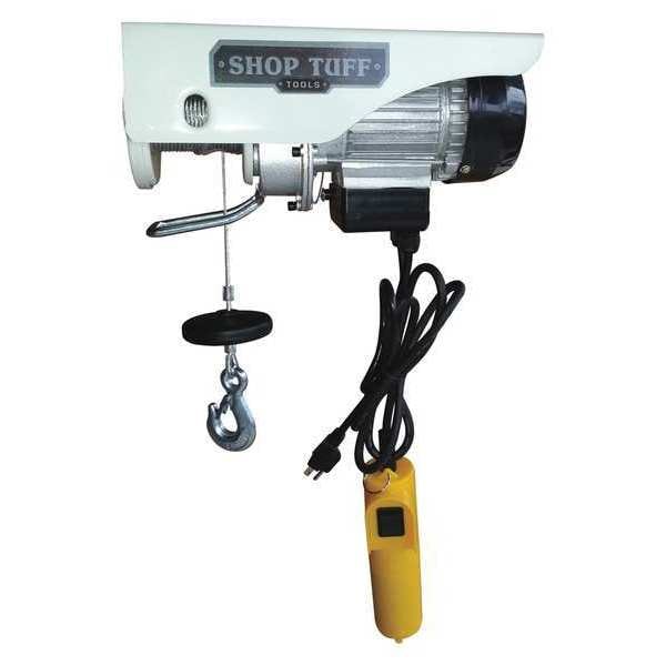 Shop Tuff Electric Cable Hoist, 220lb-440lb, 220lb-440lb, 36ft STF ...