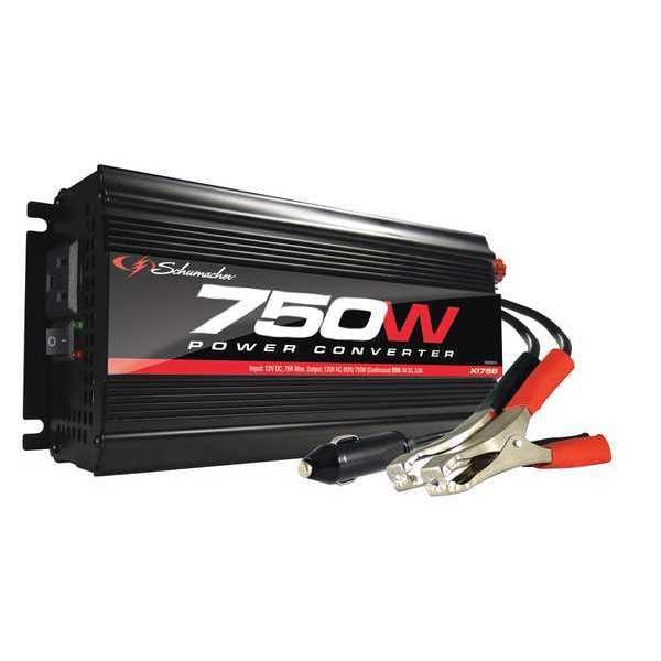 Schumacher Electric Power Inverter, 750W, 120V XI75B | Zoro