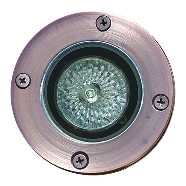 Dabmar Lighting Well Light, 25, WBS, Brass, In-Grd LV25-WBS | Zoro