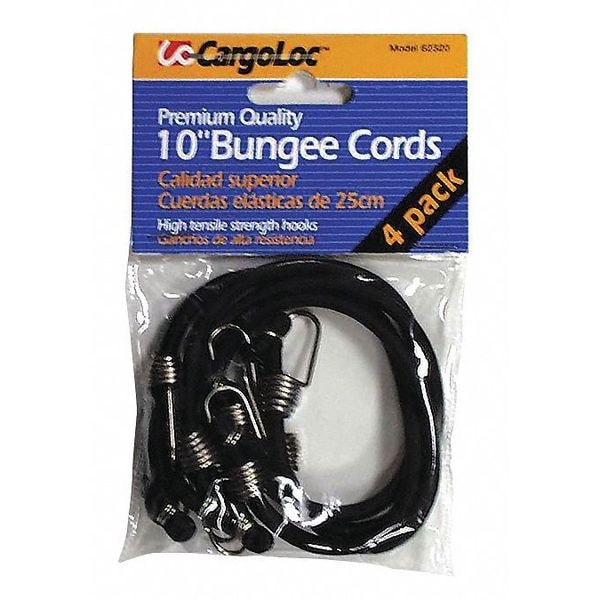 Cargoloc Molded Bungee Cords, 18" Injection 62320 | Zoro