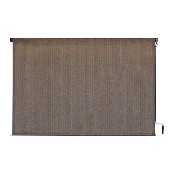 Keystone Fabrics Sun Shade, Outdoor, Cabo Sand, 48" W, Pole 7020 | Zoro