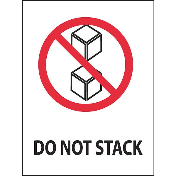 Nmc Do Not Stack Label IHL15AL | Zoro