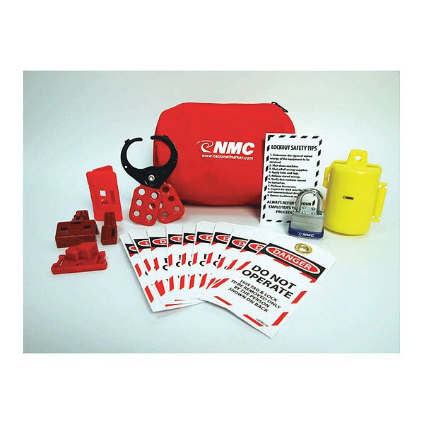 Nmc Electrical Lockout Pouch BLOK3 | Zoro