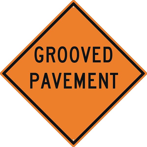 Nmc Grooved Pavement Sign, TM189K TM189K | Zoro