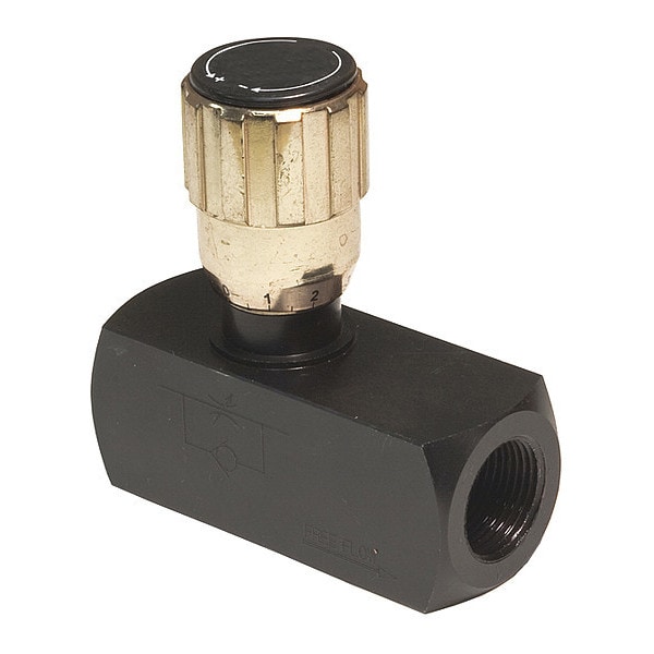 Buyers Products 1/4 Inch NPT Steel Flow Control Valve F400S | Zoro