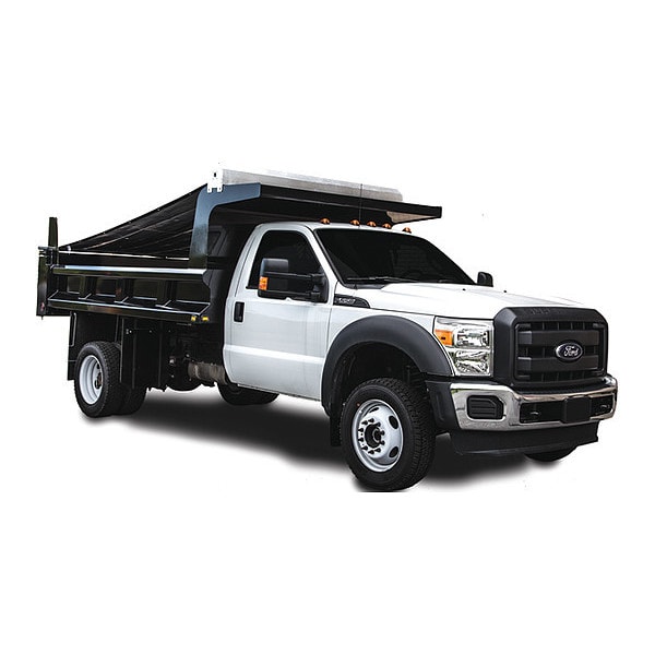 Buyers Products Aluminum Tarp System With Solid Tarp 7 x 15 Foot, 88 ...