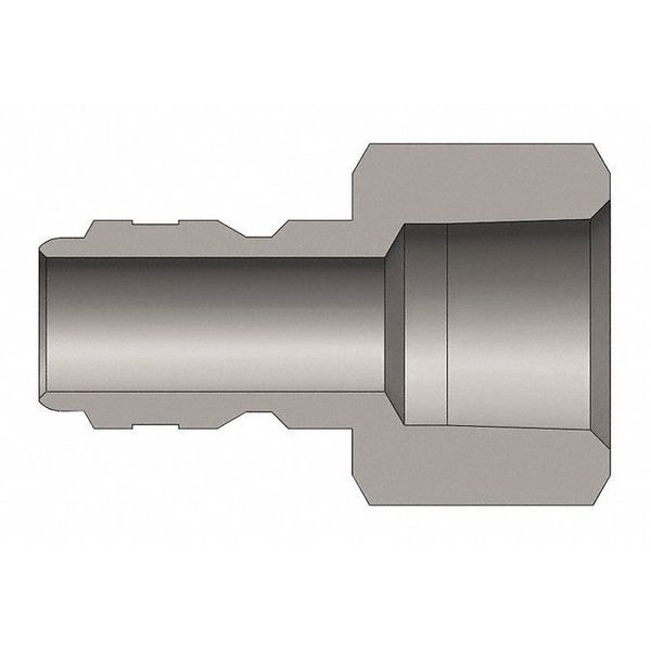 Dixon E-Series Female NPT, 3/8", Plug, 3/8", SS E3F3-S | Zoro