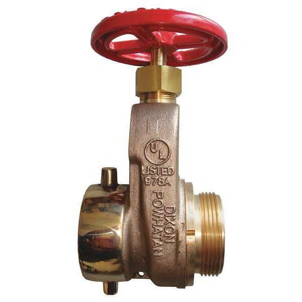 Dixon Hydrant Gate Valve BR, 2-1/2", FNSTxMNST UHGV250F | Zoro