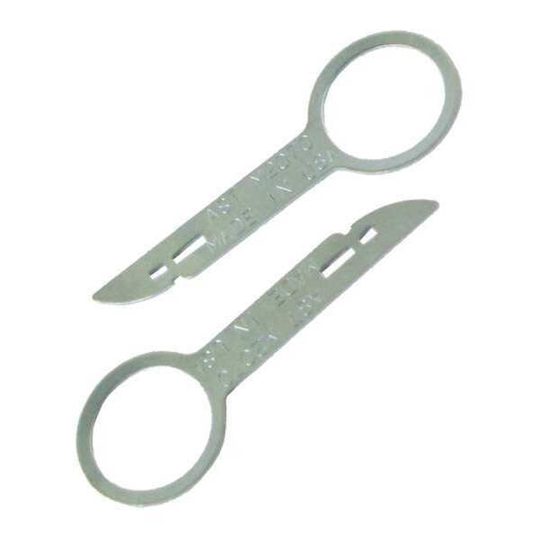 Assenmacher Specialty Tools Radio Removal Tool, Mercedes ASSM2070 | Zoro