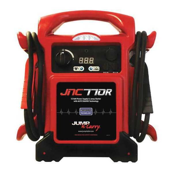 Solar Jump Starter, 1700 Peak Amp, 12V JNC770R | Zoro