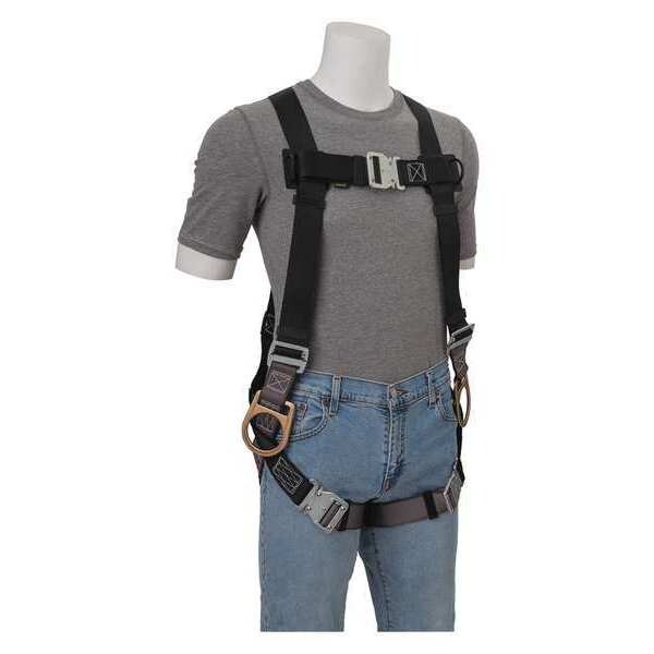 Gemtor Full Body Harness, Vest Style, Universal 842H-2 | Zoro