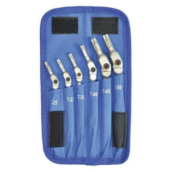 Bondhus 6 Piece Torx? Long Handle Torx? Key Set, 00015 00015 | Zoro