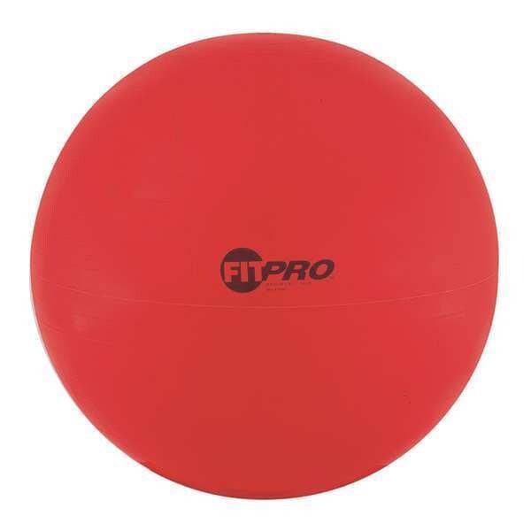 Champion Sports FitPro Training Exercise Ball, 65cm Red FP65 | Zoro