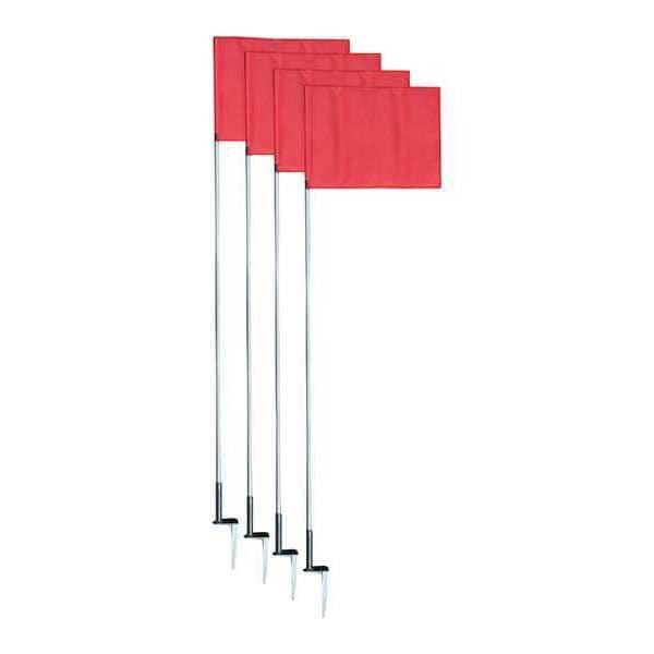Champion Sports Slim Line Soccer Corner Flags Set, PK4 SCF5 | Zoro