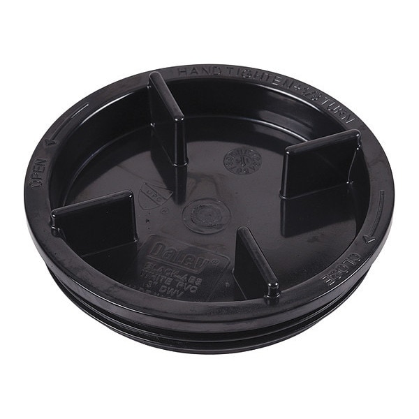 Oatey ABS Threaded Cap, 4" 43919 | Zoro
