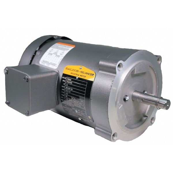 BALDOR ELECTRIC Motor, .75HP, 1725rpm, 3PH, 60Hz, 56C, TEFC (VM3542) | Zoro