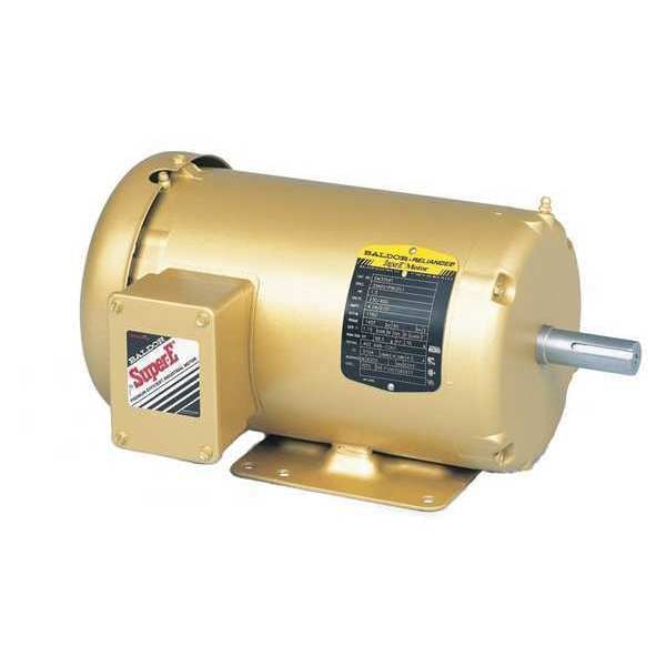 Baldor-Reliance 3-Phase AC Induction Motor, 10 hp HP, 215T Frame, 575V ...