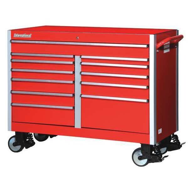 International Tool Box 54"W Super Duty Red Cabinet, Red 92-5412 | Zoro