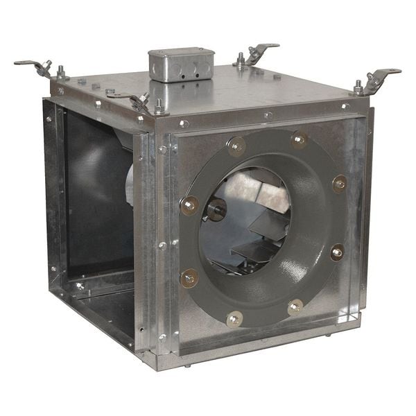 Delhi Direct Drive Sq, Inline Blower, 1/3HP, 10" GSQ105-D-EC | Zoro